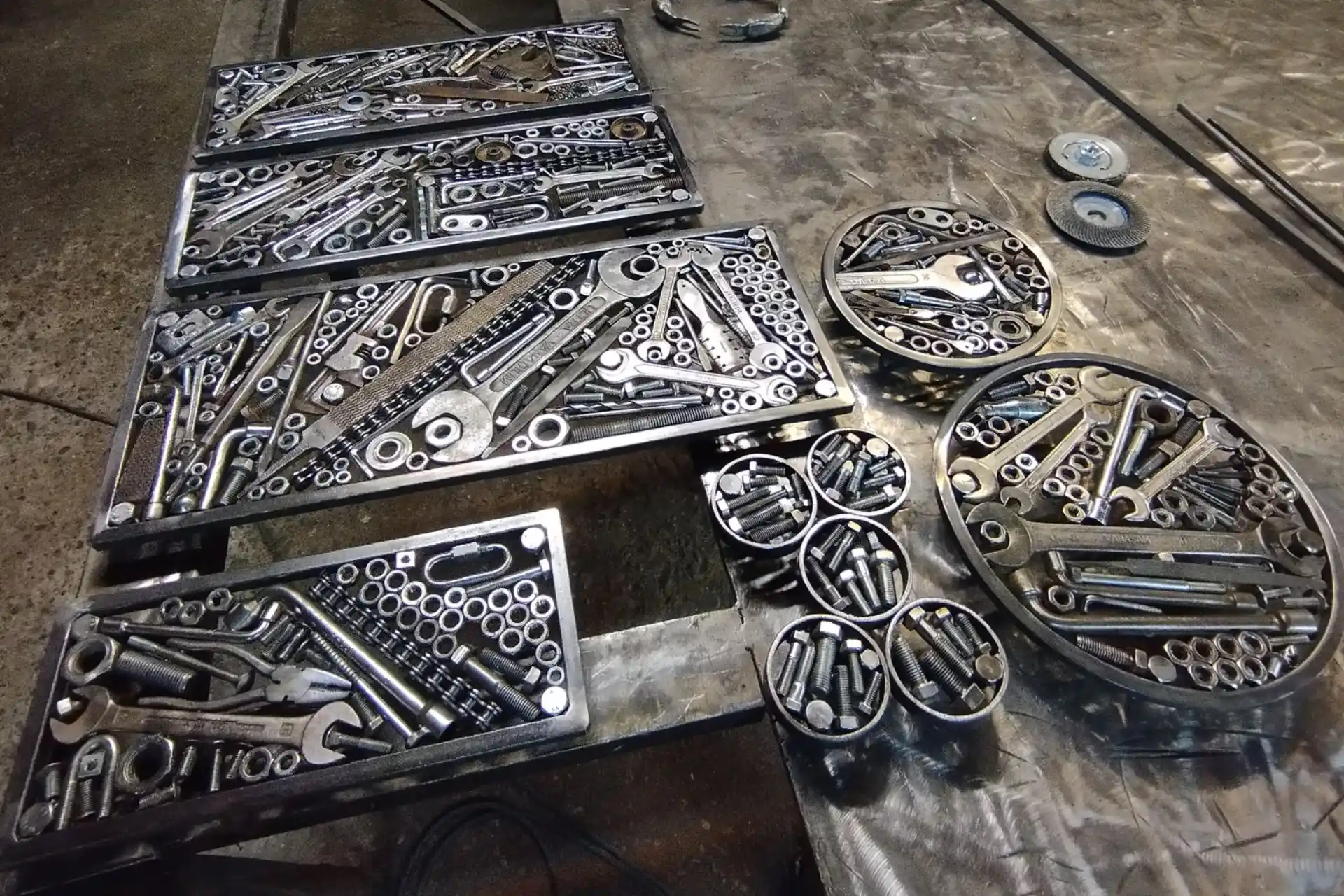 Objets décoratifs en acier - Création uniques - Sculpture acier déco